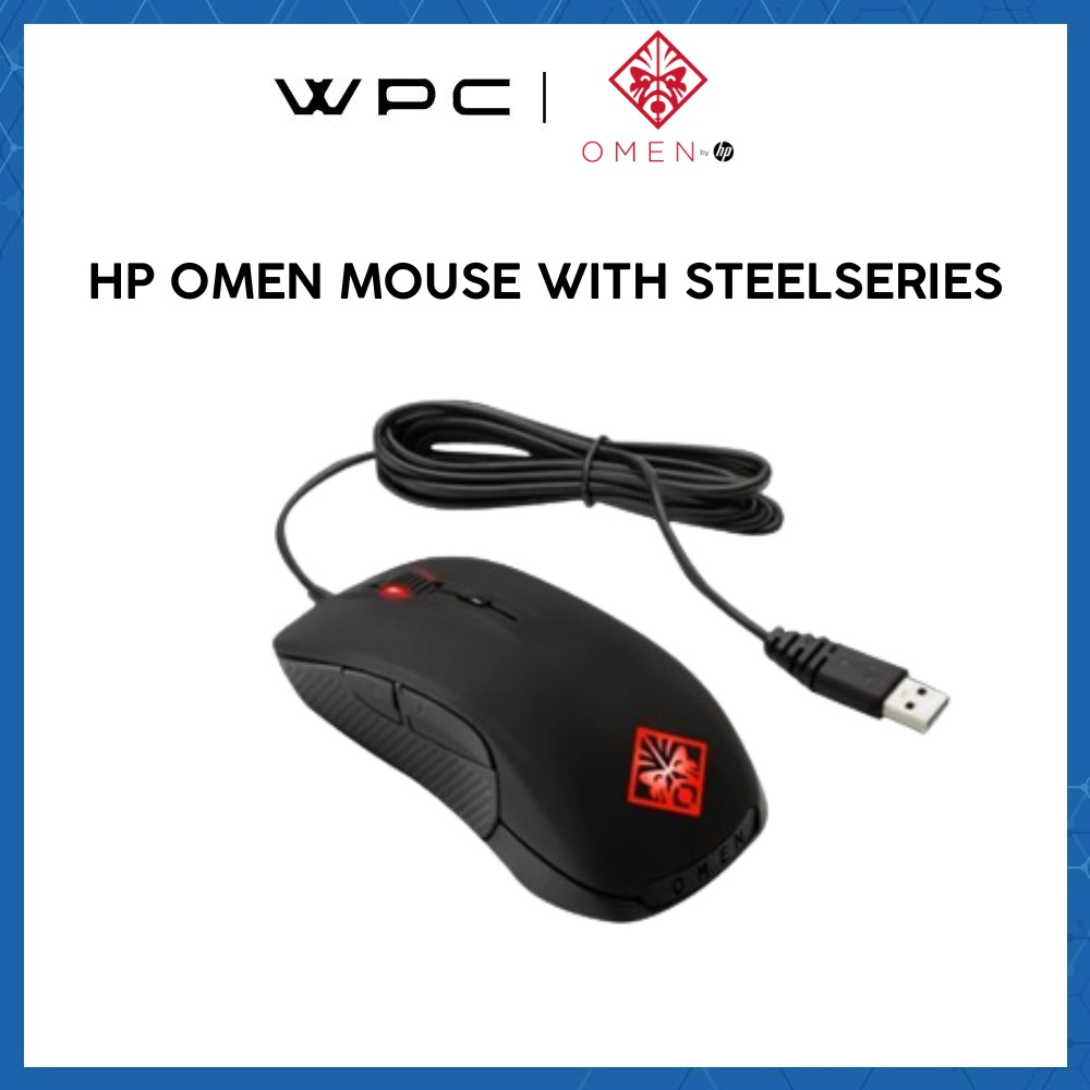 HP OMEN Mouse with SteelSeries (X7Z96AA) | Shopee Malaysia