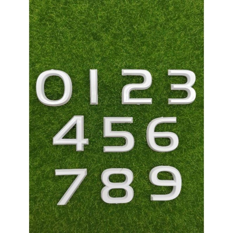 Number Plate Number/Alphabet Huruf NOMBOR 8B 8F Motor Motorcycle ...