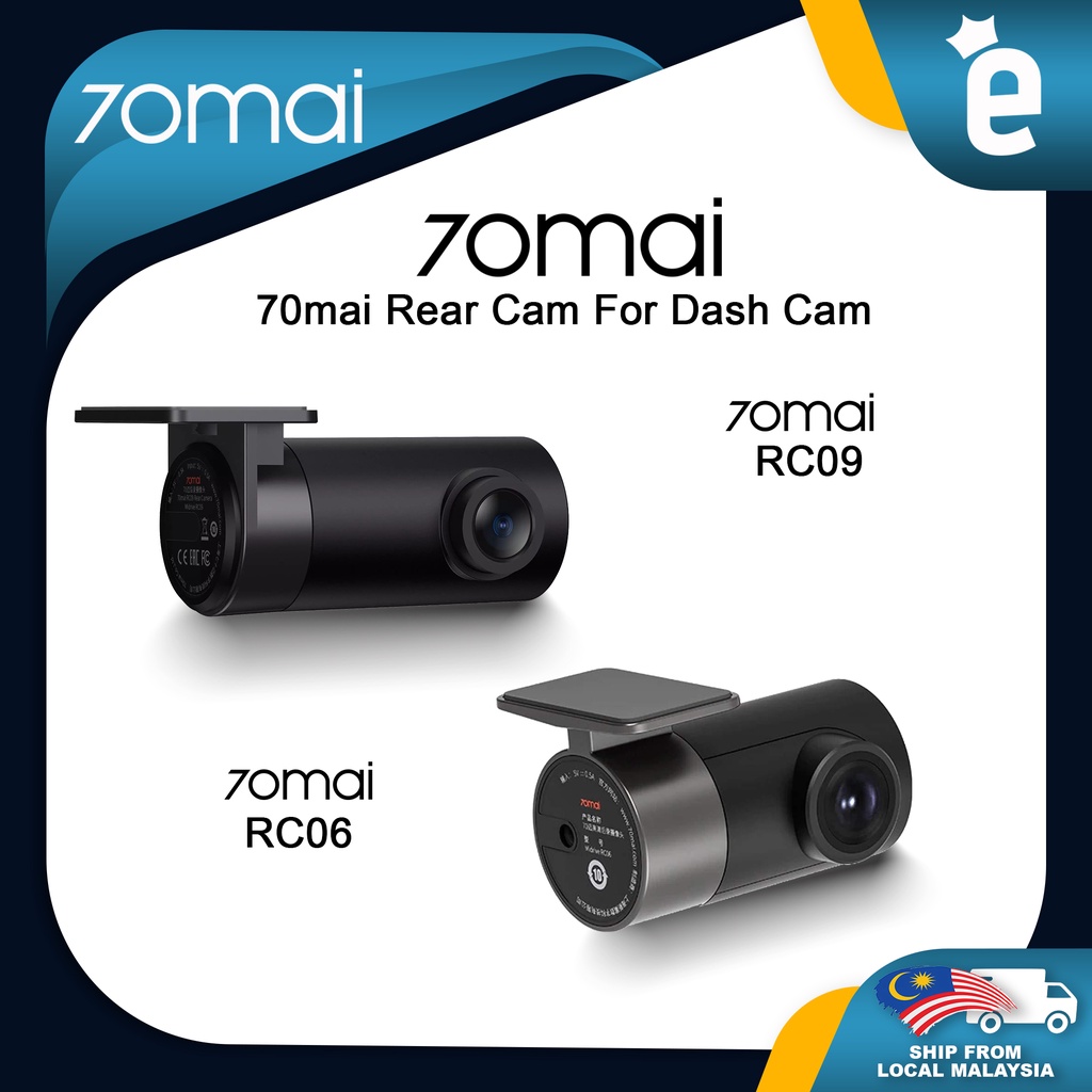 70mai 1080P RC11 & RC06 Rearview Cam for 70mai Dash Cam A810 A800 A500S ...
