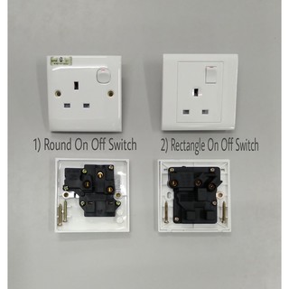 13A /15A 1Gang SIRIM Switched Socket Outlet (SSO) / UMS Plug Top ...