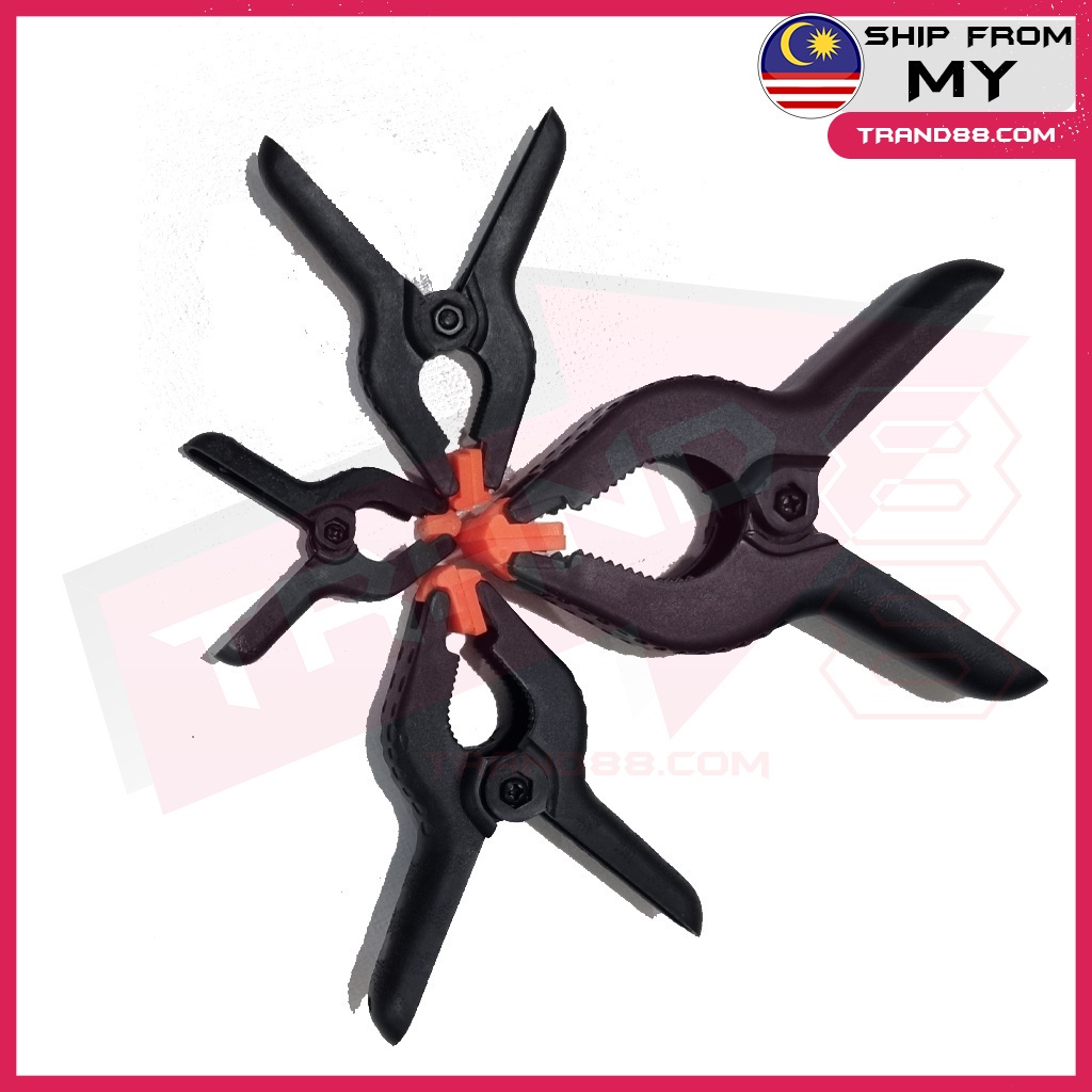 TRAND88 A Clamp 2 3 4 6 inch Spring Woodworking Plastic Modeling Fixed ...