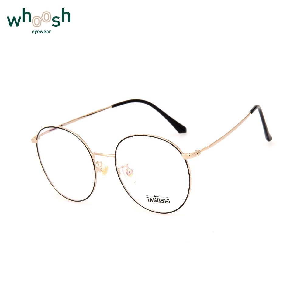 WHOOSH Gold/Black Eyeglasses ZH8103 C2 | Shopee Malaysia