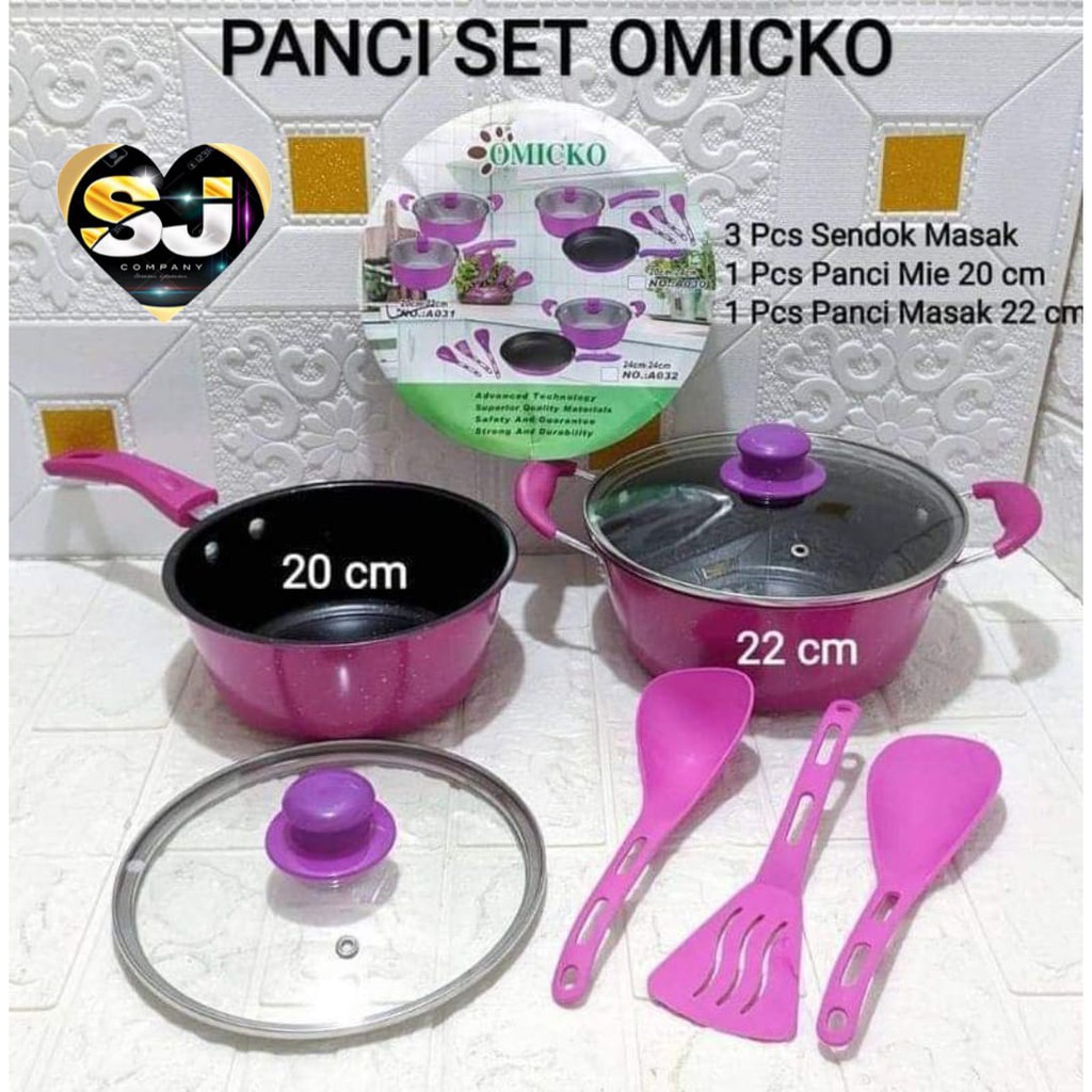 Omicko Panci SET A031 | Shopee Malaysia