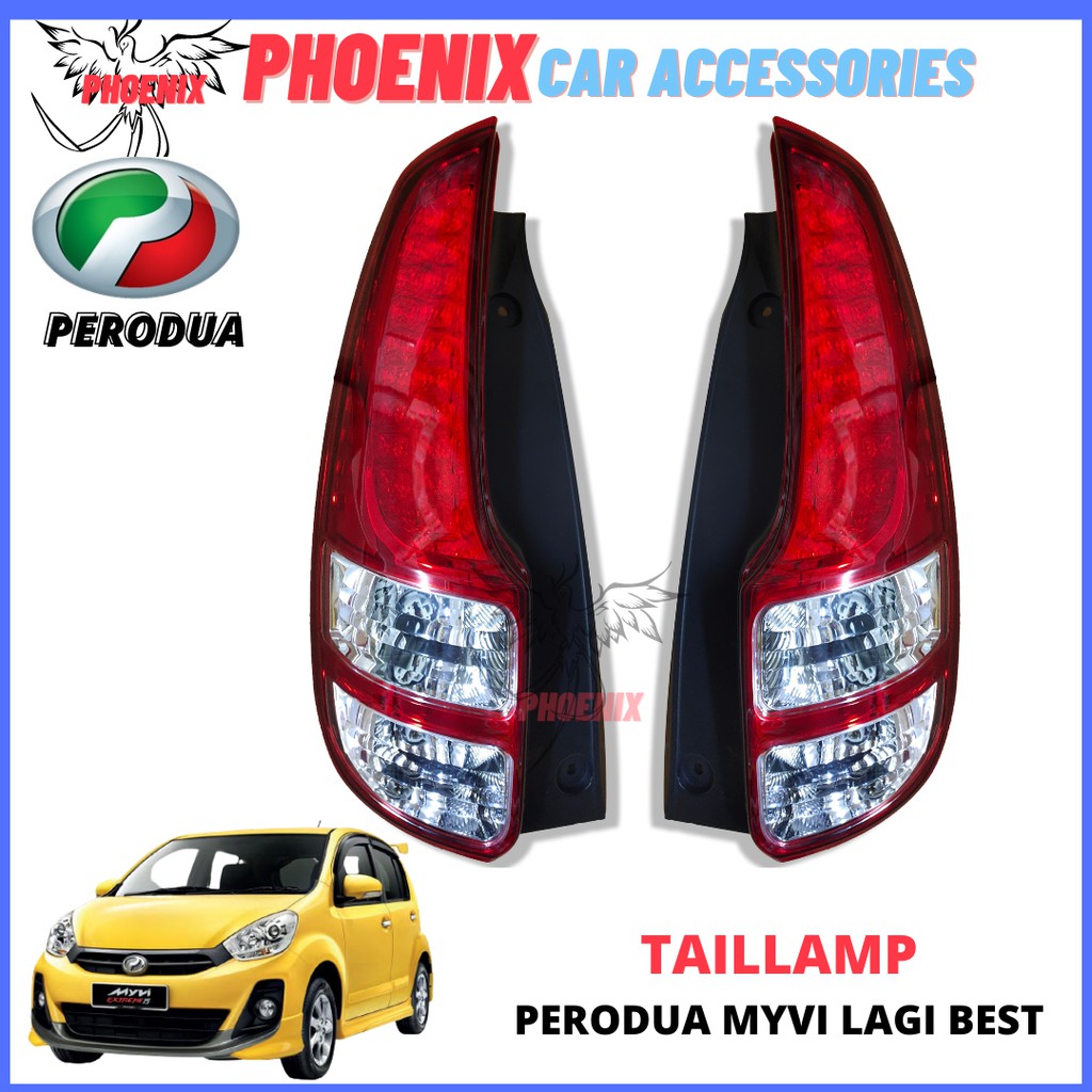 PERODUA MYVI LAGI BEST FL SE 2011 TAIL LAMP LAMPU BELAKANG KERETA 100% ...