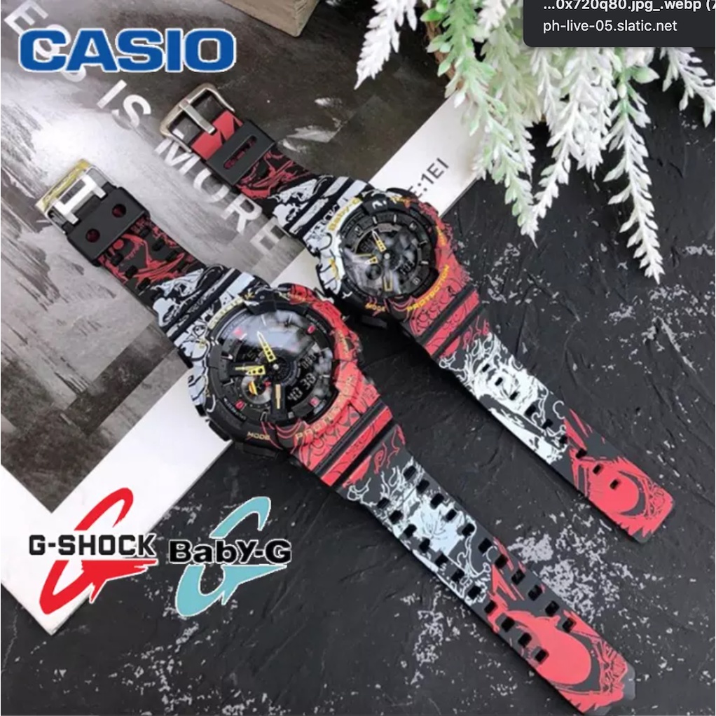 G shock Couple watch One Piece G shock Baby G GA1110 & BA110 Limited ...