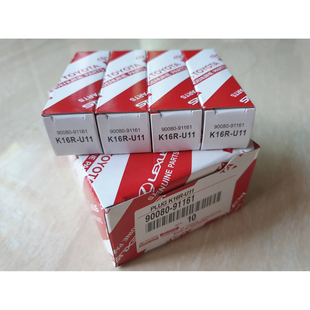 Spark Plug K16RU11 AE100 AE110 VIOS Yaris ALTIS 1600 1001jz 2JZ Genuine ...