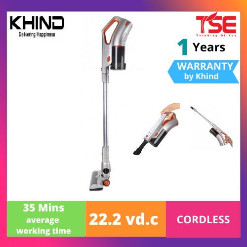 Khind cordless vacuum cleaner VC9675 | Shopee Malaysia