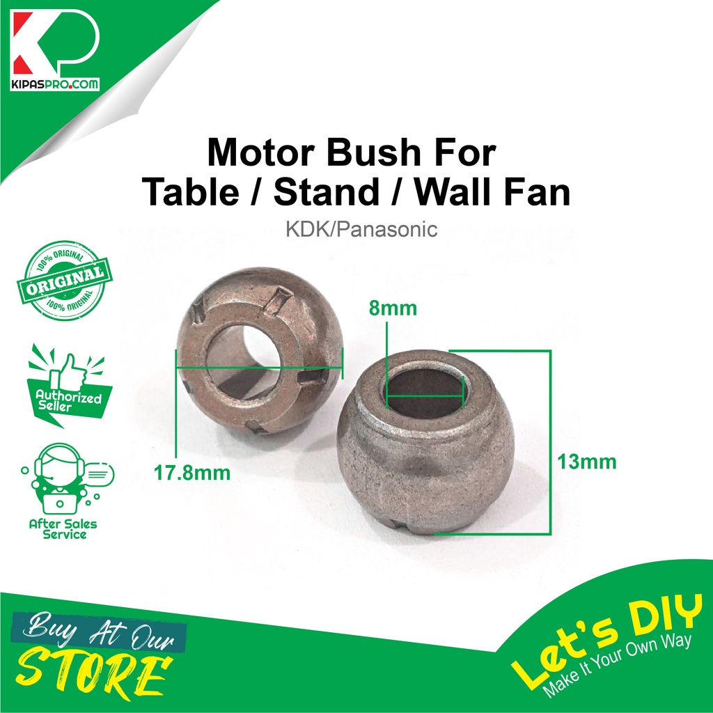 MOTOR BUSH/BUSH FOR TABLE/STAND/WALL FAN | Shopee Malaysia
