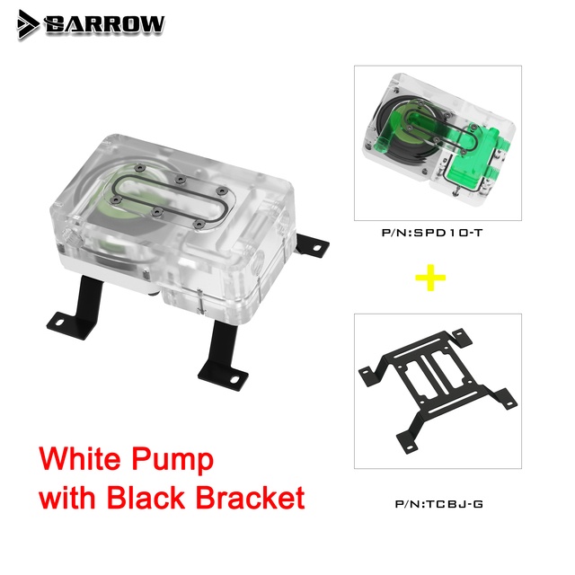 Barrow DC12V 10W PWM Water Cooler Integrated Pump Water Tank for ITX ...