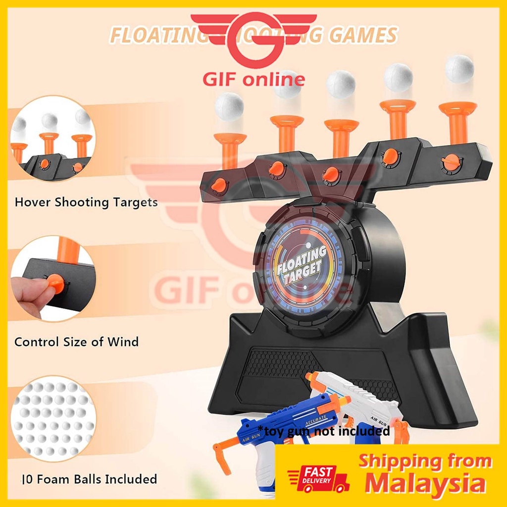 🔥Ready Stock🔥 Target Board Floating Shooting Soft Bullet Gun Air Target ...