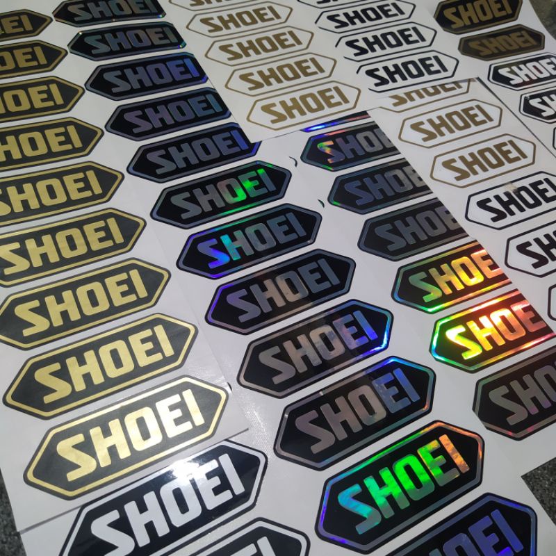 Shoei Sticker Sticker Sticker cutting shoei Sticker Helmet shoei logo ...
