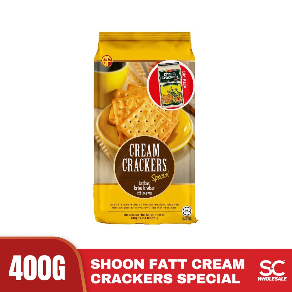 Shoon Fatt Cream Crackers Special Biscuit 400g | Shopee Malaysia