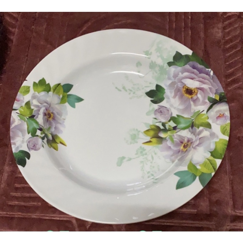 DINNER PLATE / PINGGAN NASI / PINGGAN TEBAL / PINGGAN MELAMINE READY ...