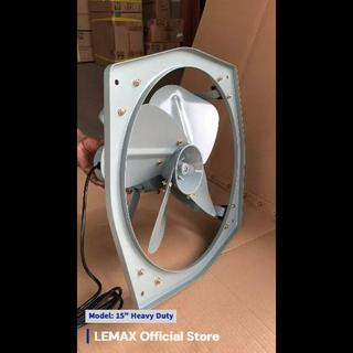 LEMAX 12" 15" 18" 24" Heavy Duty Industrial Exhaust Fan Kipas Ekzos ...