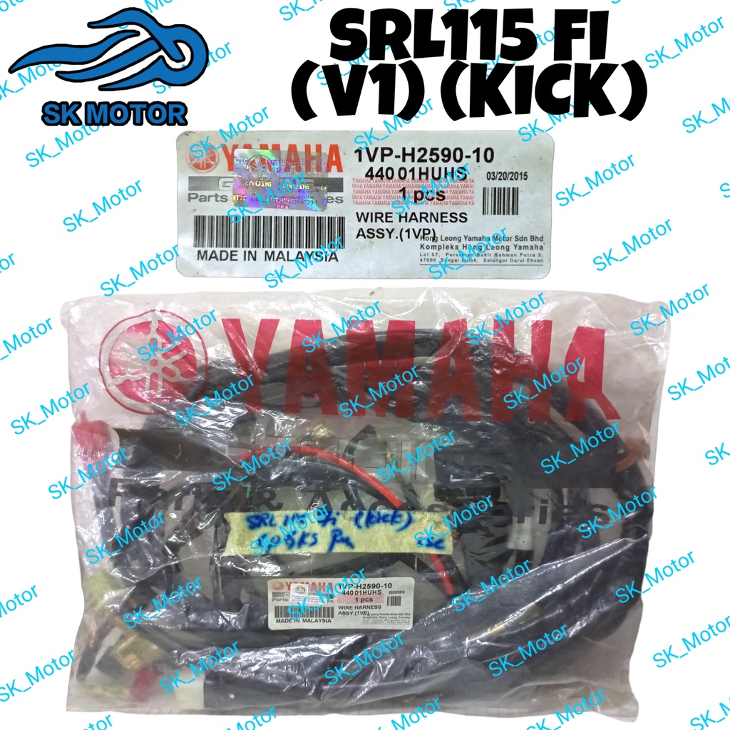 Yamaha LAGENDA 115 Fi SRL 115 Fi Original Wire Harness Assy Wiring Set ...