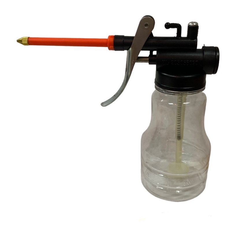 Asaki® High Pressure Hand Pump Oiler Oil Pot Lubricant Spray Metal Oil ...