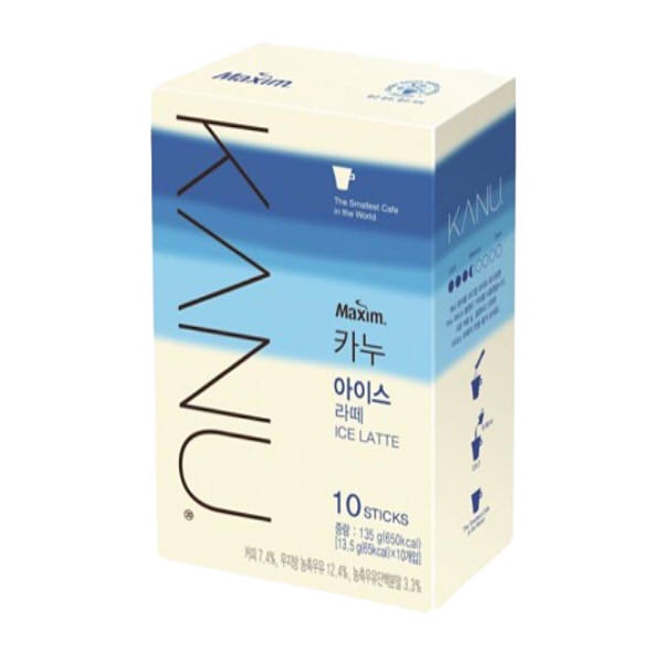 [MAXIM] KANU ICE LATTE Korea Instant Coffee (13.5g, 10T) | Shopee Malaysia