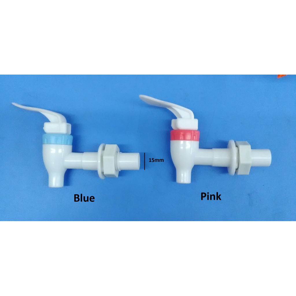 Water Tap Dispenser Hot Warm Cold Water Tap Pink Colour 15-16mm ...