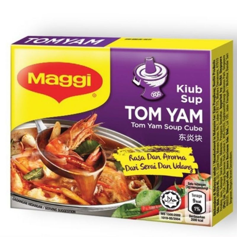 60g Kiub Pati Sup Tom Yam Maggi | Shopee Malaysia