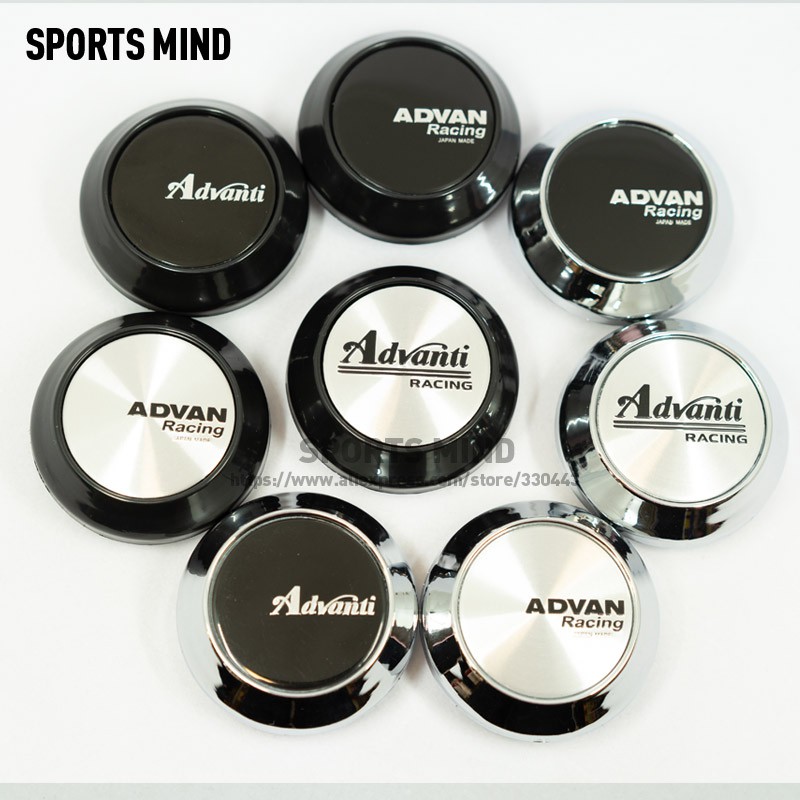 4PCS/lot 64/59MM Car Wheel Center Caps for ADVAN Racing Advanti RACING ...