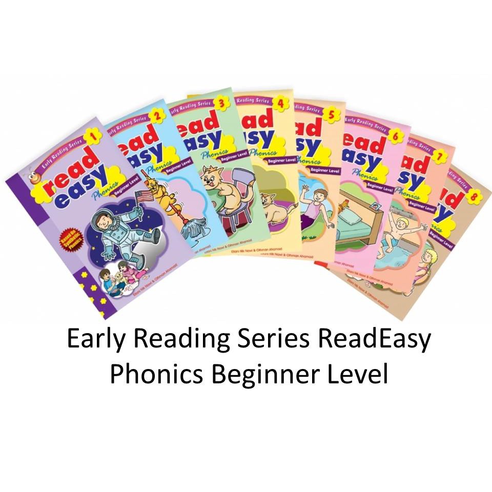 EARLY READING SERIES READ EASY PHONICS BEGINNER LEVEL 8 BOOKS/SET ...