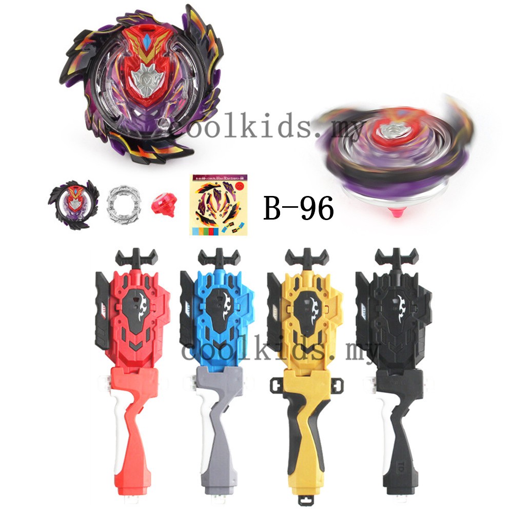 Metal Beyblade BURST B-96 STRIKE GOD VALKYRIE.MUGEN with LR Launcher ...