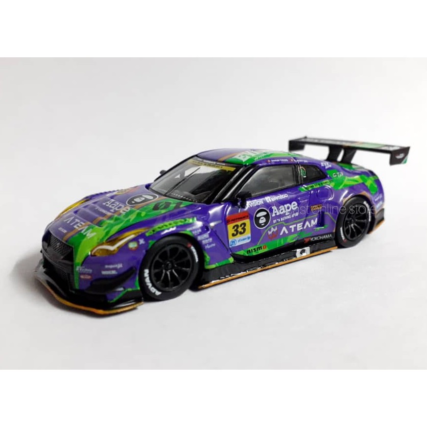 MINI GT X POP RACE EVA RT TEST Type-01 X WORKS GTR #33 SUPER GT300 2019 ...
