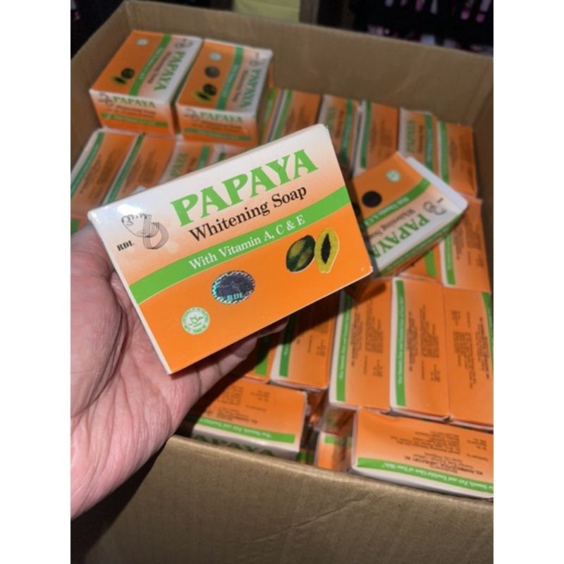💯ORIGINAL PAPAYA WHITENING SOAP (SABUN BETIK) | Shopee Malaysia
