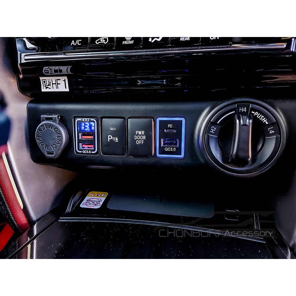 4x4 Switch With Console Panel For Legender And New Fortuner All Models ...