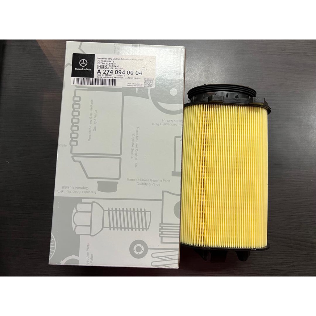 Mercedes-Benz Intake Air Filter A 2740940004 M274 W204 W205 W212 W253 ...