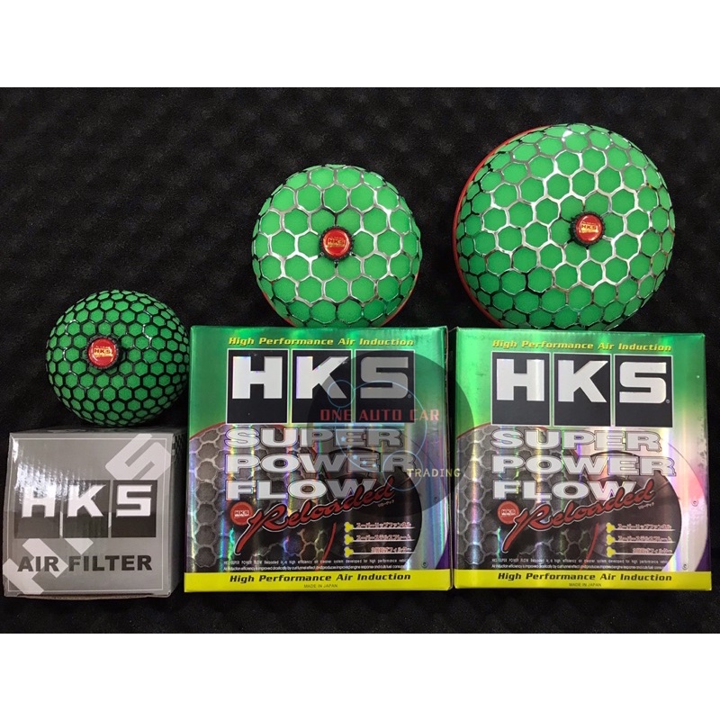 HKS Mushroom Style High Flow Washable Air Intake Filters (63mm/76mm ...