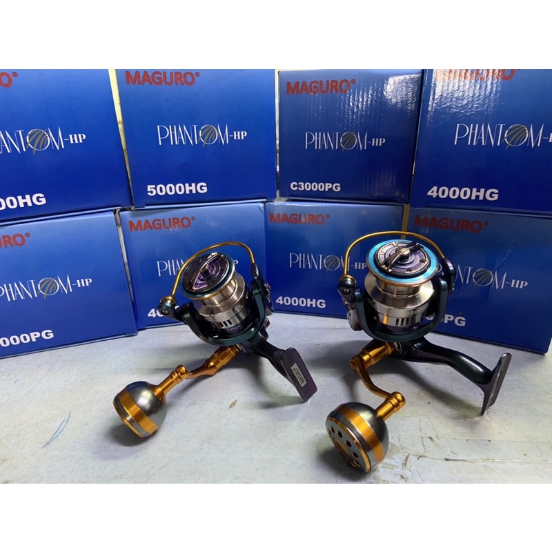 MAGURO PHANTOM-HP SPINNING FISHING REEL JAPAN | Shopee Malaysia