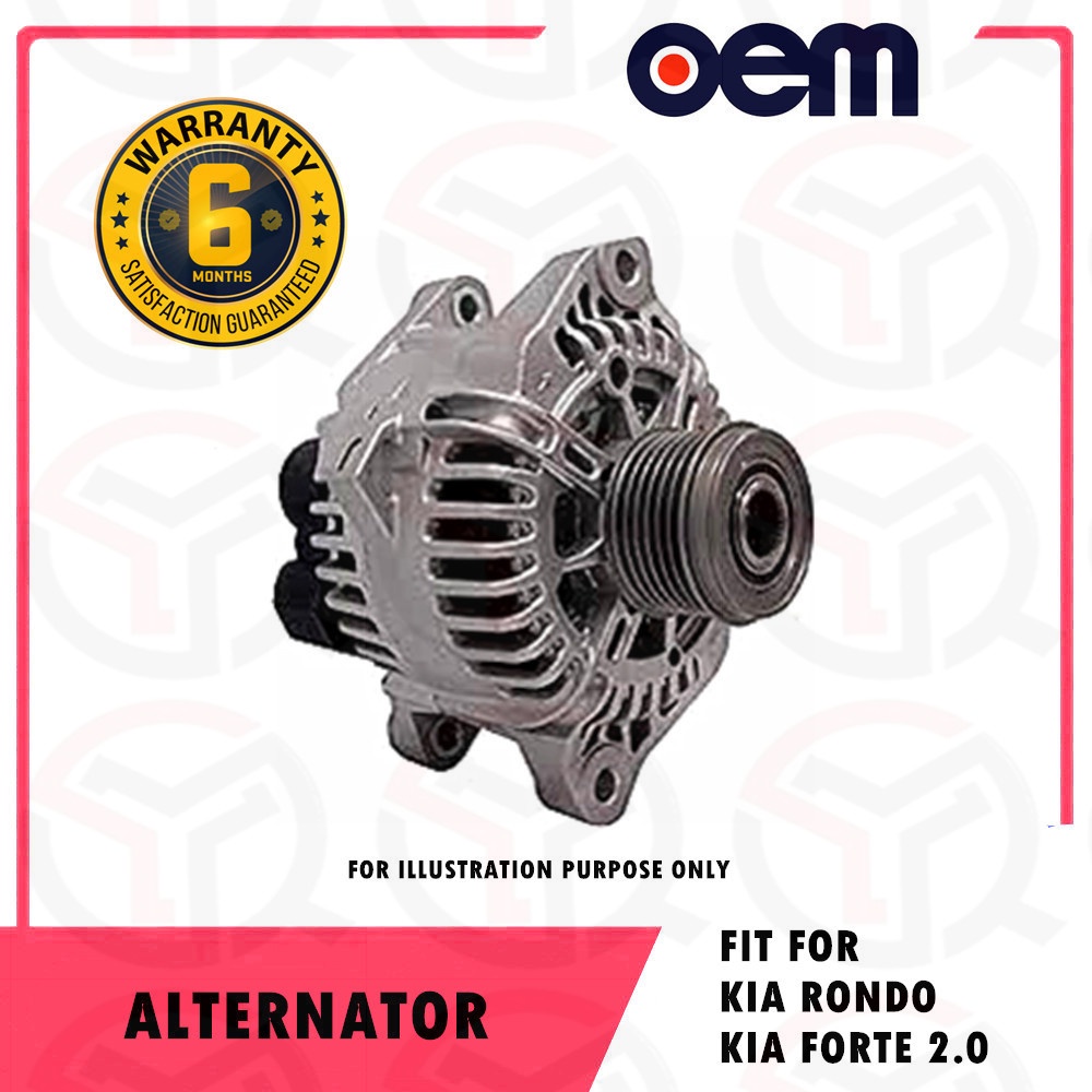 (NEW) KIA RONDO FORTE 2.0 ALTERNATOR (37300-2G500) (6 MONTHS WARRANTY ...