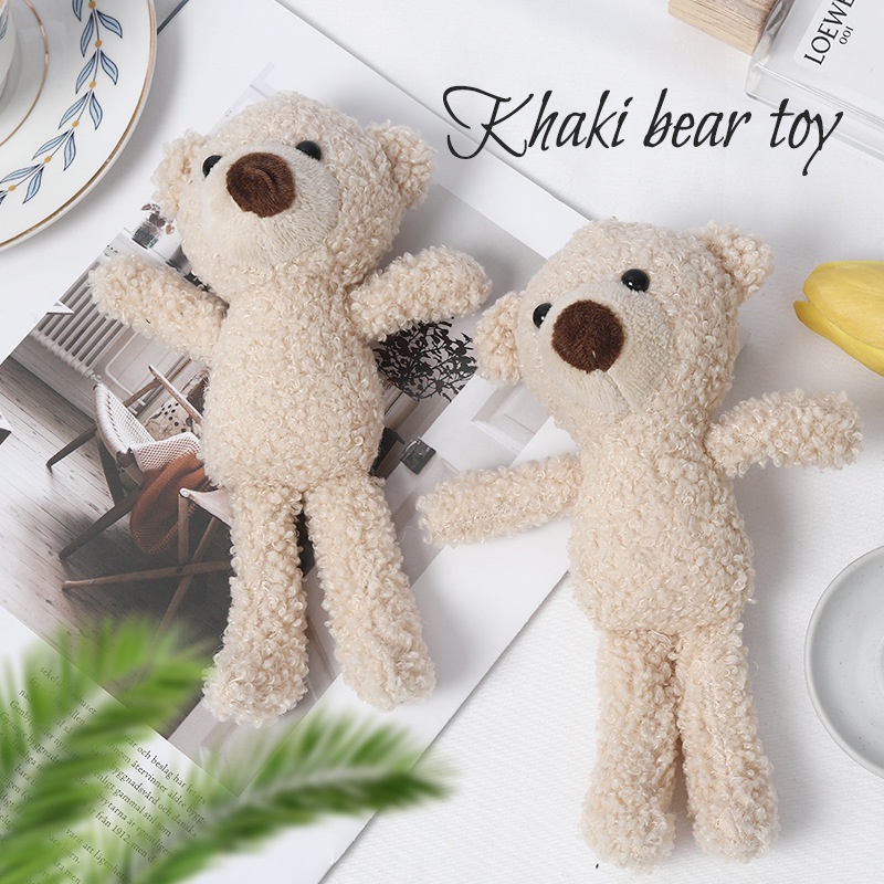 20cm Toy Mini Bear Cute Small Size Bear Doll Suitable for Bouquet Gift ...
