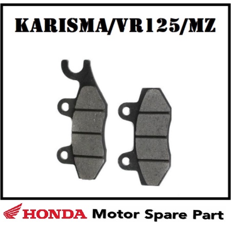 KARISMA / VR125 / MZ FRONT DISC PAD ASSY DEPAN KULIT BRAKE BREK DIS DIC ...