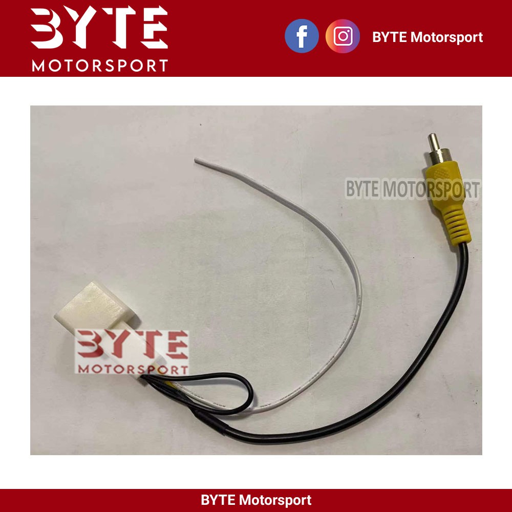 Toyota Original Reverse Camera Socket RCA Input 4pin (For Android Player) | Shopee Malaysia
