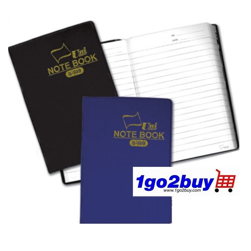 Uni Paper Pvc Cover Notebook 180Pages ( S-909) | Shopee Malaysia
