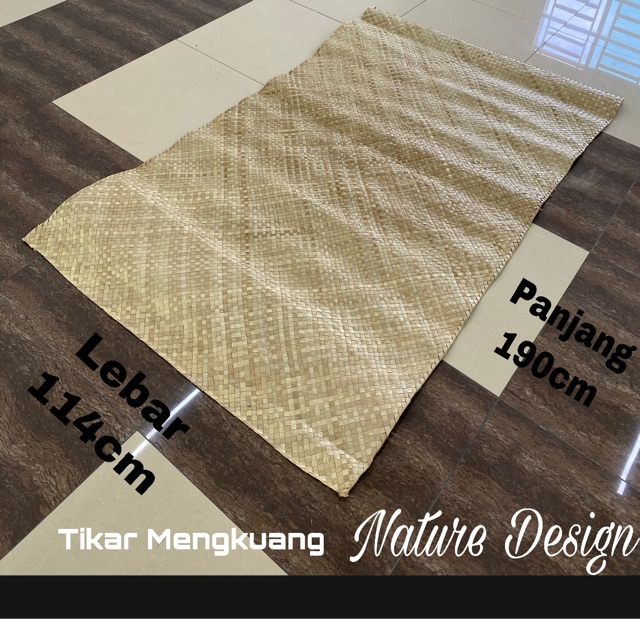 Tikar Mengkuang Putih | Shopee Malaysia