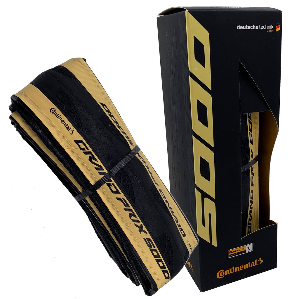 1 piece Continental Grand Prix GP5000 racing bike tire/tire (gold rim ...
