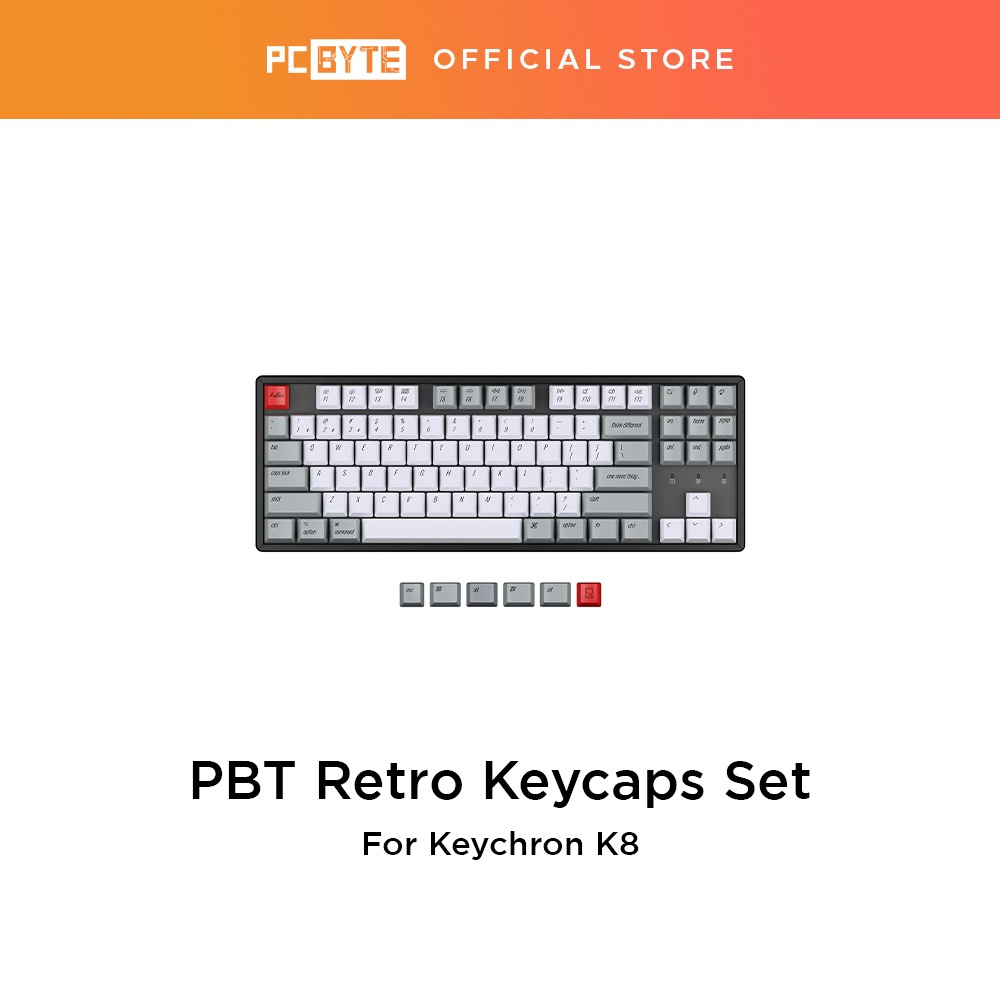 Keychron OEM Profile PBT Retro Keycaps Set | Shopee Malaysia