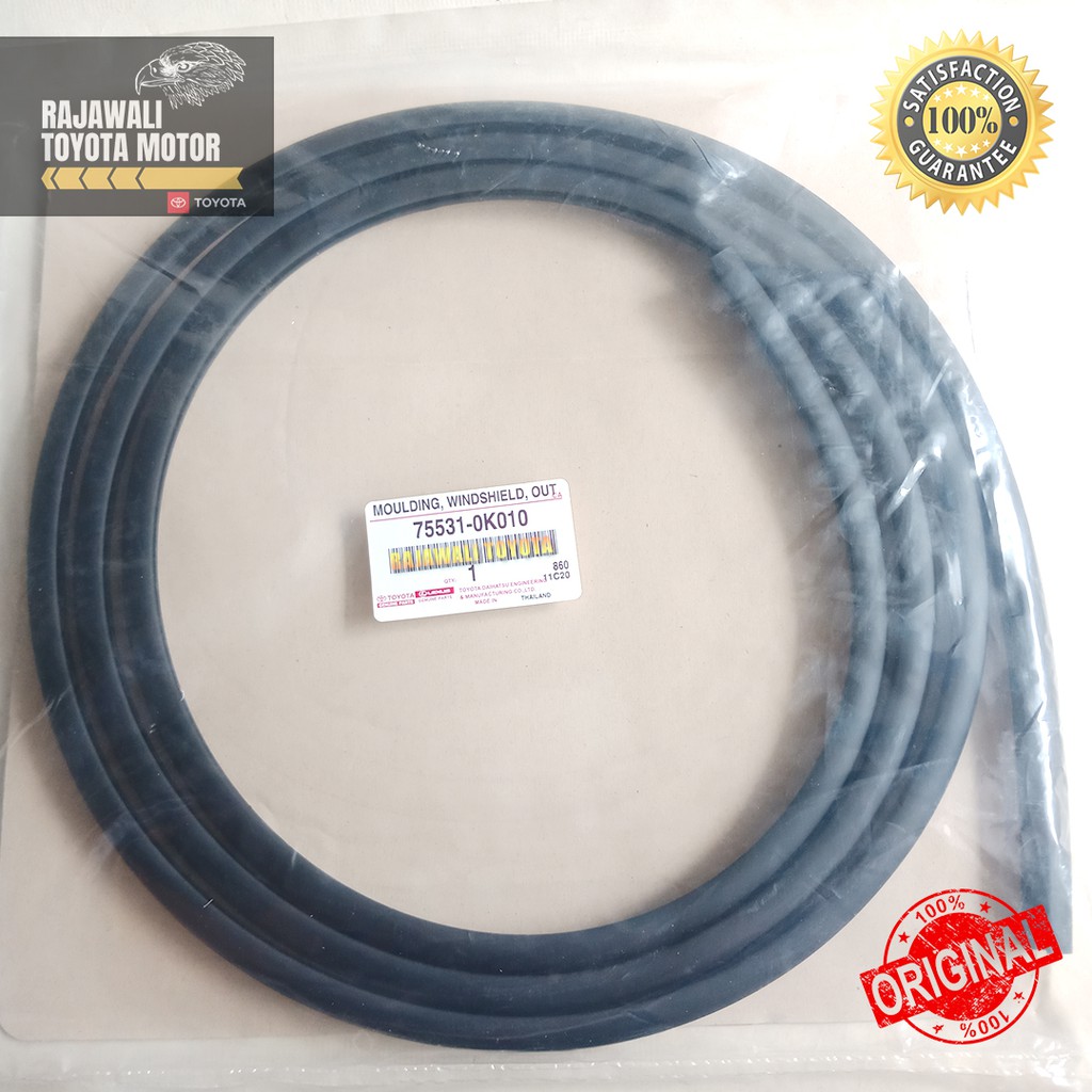 Fortuner & Hilux Molding Windshield Rubber Trim Original Genuine Toyota ...