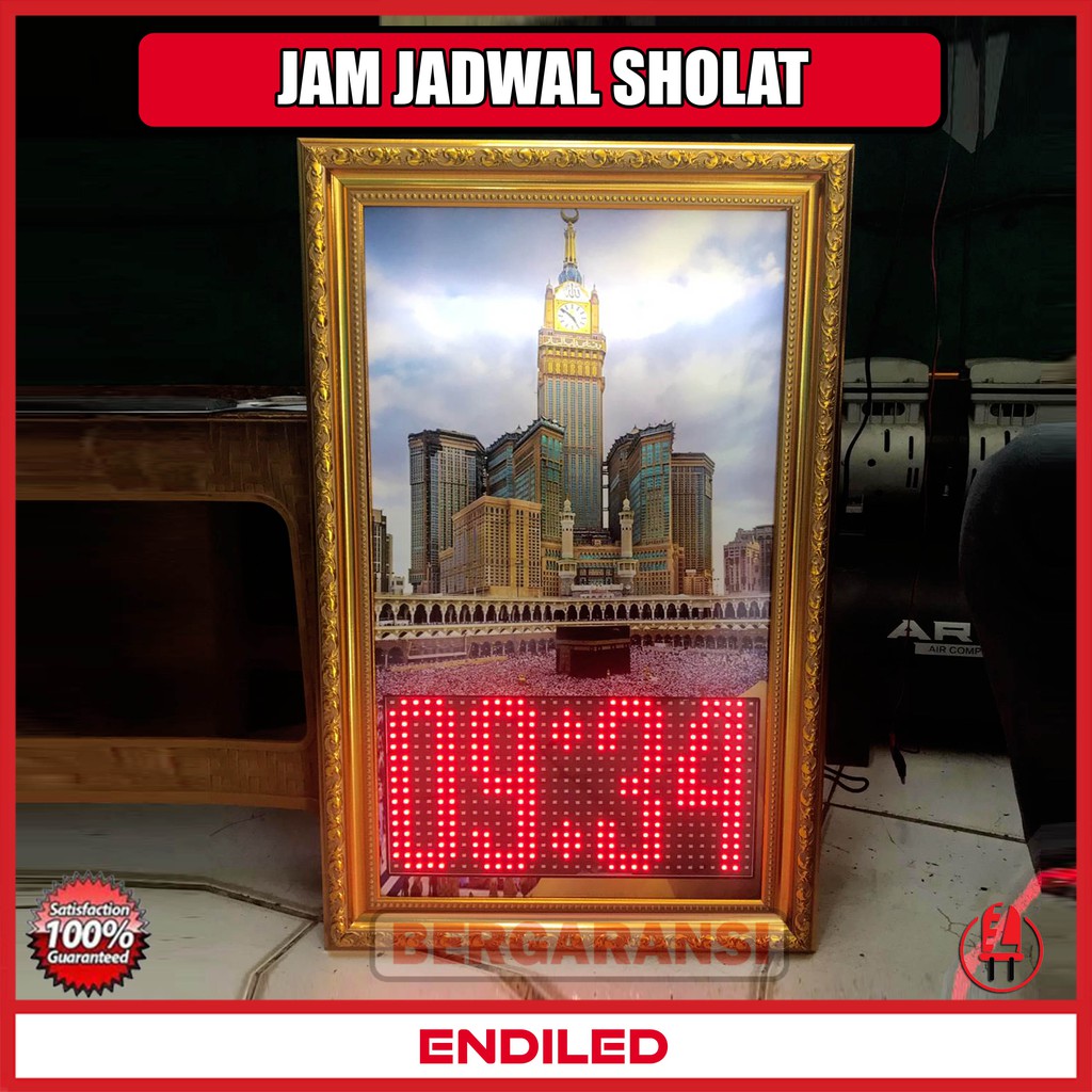 Automatic prayer schedule clock | Shopee Malaysia