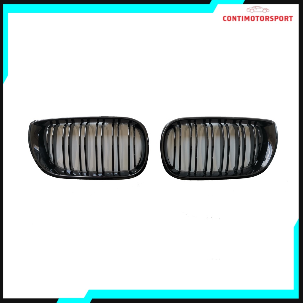 3 SERIES E46 LCI/FACELIFT DOUBLE SLAT FRONT KIDNEY GRILL GRILLE STYLING ...