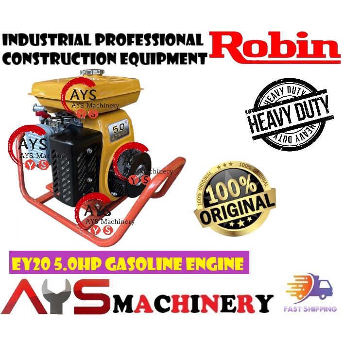 ROBIN Engine EY20 Original Robin Engine Complete Petrol Engine Multi ...