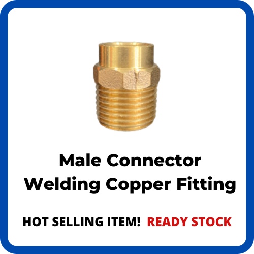 Male Connector Welding Copper Fitting MM Size 15mm ,22mm , 28mm ,35mm ...