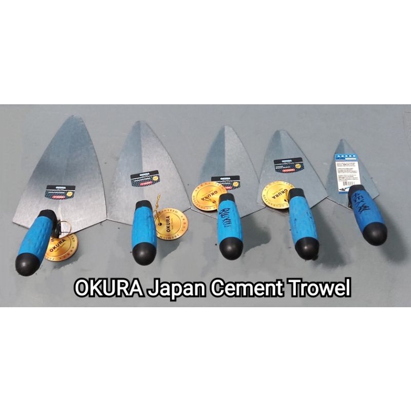 Cement Trowel Kutsara Ng Cemento OKURA Japan | Shopee Malaysia