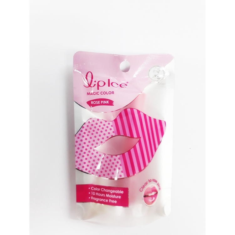 LIPICE MAGIC COLOR ( STRAWBERRY / FRAGRANCE FREE(ROSE PINK) / PINK ...