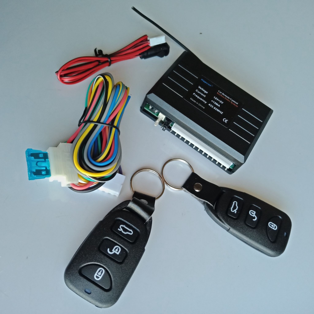 Remote Central Lock Set 2 Keys Can Be Installed By Yourself. Keyless ...