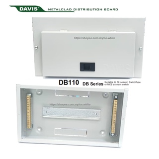 Davis DB Metalclad Distribution Board (MCB BOX DIN RAIL TYPE /DB BOARD ...