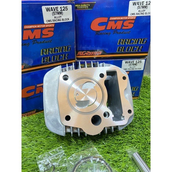 CMS RACING BLOCK BLOK FOR HONDA WAVE 125 W125 WAVE125 57MM AG2000 ARATA ...